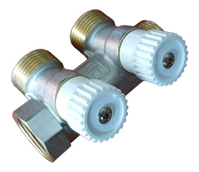 Durable High Quality Brass 2 Sections 3/4" Water Manifold Distributor Luxor