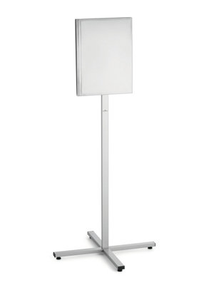 Durable INFO STAND OUTDOOR Stainless Steel Floor Sign - A3 Display ...
