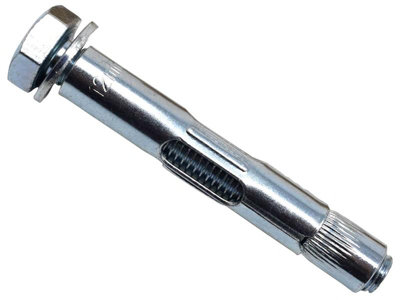 Durable M12 x 80mm Hex Loose Bolt Sleeve Anchors - 25 Pack for Secure ...