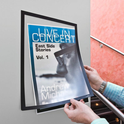 Durable Magnetic Transparent Info Pocket Signage for Metal - 2 Pack ...