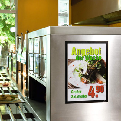 Durable Magnetic Transparent Info Pocket Signage for Metal - 2 Pack ...