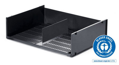 Durable OPTIMO Recycled Plastic Stackable Letter Tray File - A3 & A4 Grey
