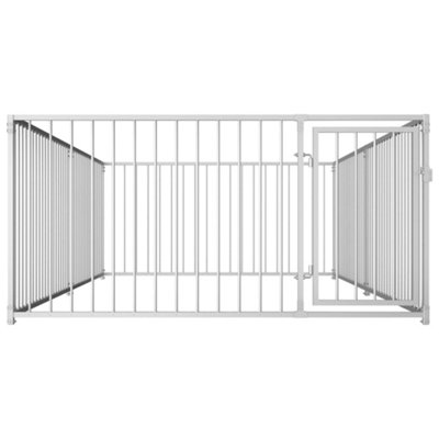 Durable Outdoor Dog Kennel 200x400x100 cm