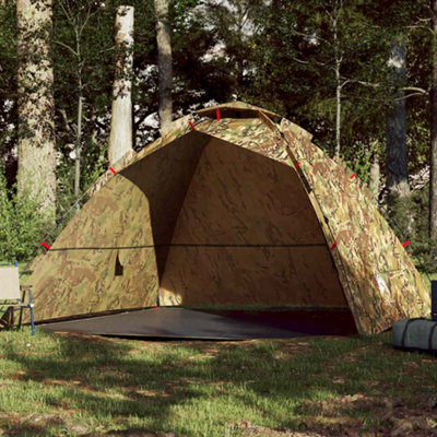 Durable Outdoor Fishing Tent 4-Person Camouflage Quick Release
