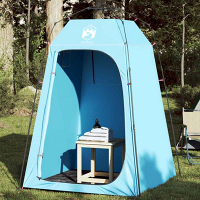 Durable Outdoor Privacy Tent Blue Quick Release Waterproof