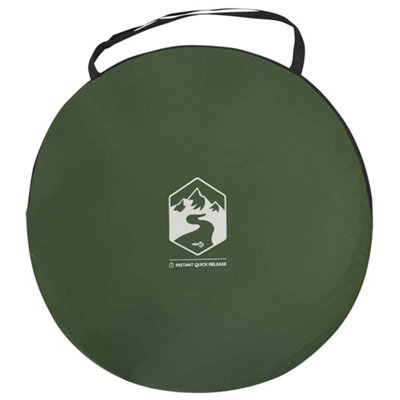 Durable Outdoor Privacy Tent Green Pop-up Waterproof
