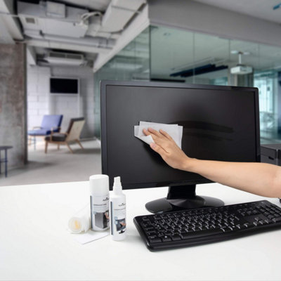 Durable POWERCLEAN PLUS Compressed Air Duster Keyboard PC Cleaner Can ...