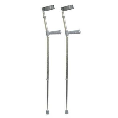Durable PVC Wedge Handled Aluminium Elbow Crutches for Comfortable ...