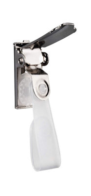 Durable Rotating ID Card Name Badge Clips from Recycled Metal - 25 Pack ...