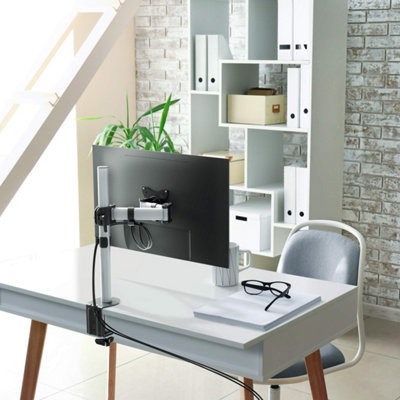 Durable SELECT Monitor Mount Desk Clamp for 1 Screen - 13 - 27" - Gloss ...