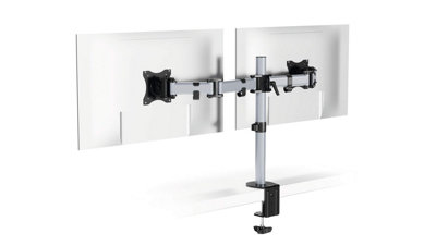Durable SELECT Monitor Mount Desk Clamp for 2 Screens - 13 - 27 ...