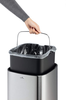 Durable Smart Gesture Motion Sensor Kitchen Bin - Stainless Steel - 35L ...