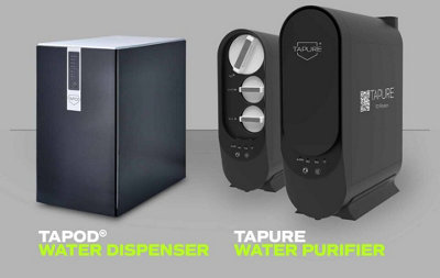 Durable Square Stainless Steel Purifier System - 5-in-1 Chilled ...