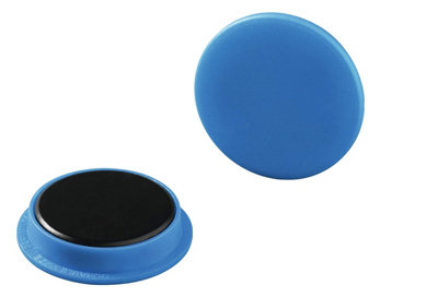 Durable Strong Circular Button Magnets for Fridge Memos - 20 Pack ...