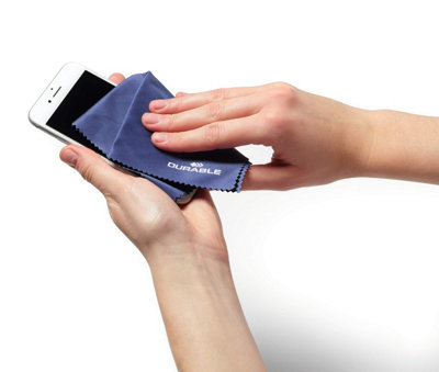 Durable TECHCLEAN Premium Microfibre Cleaning Cloth - Glasses & Screens ...