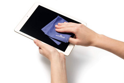 Durable TECHCLEAN Premium Microfibre Cleaning Cloth - Glasses & Screens ...