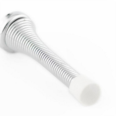 Durable Wall Mounted Spring Door Stop 75mm with Zinc Plate Finish ...