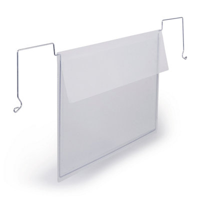 Durable Wire Hanging Document Pocket - 50 Ticket Holders With Flaps ...