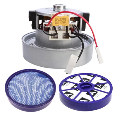 DuraSpares Dyson DC19 DC20 DC21 Motor YDK 1600W & Pre Post Filter Set