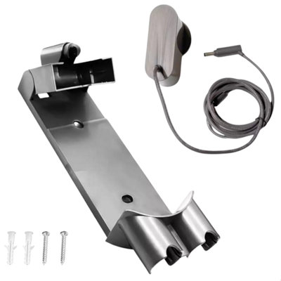 DuraSpares Dyson V8 V7 Wall Mount Charging Dock Station & Charger Cable ...