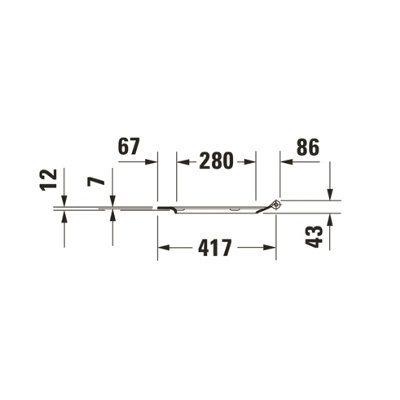 Duravit DuraStyle Close Coupled Closed Back Toilet with Seat