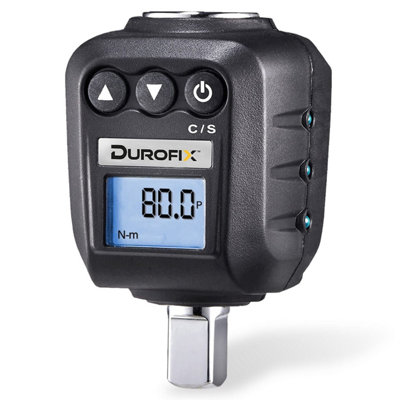 Durofix RM602-3 3/8" Heavy Duty Digital Torque Adapter 8-80Nm ISO ...