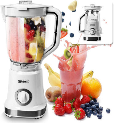 Duronic BL5 Countertop 1.8 Litre Blender with BPA-Free Jug, 500W 3 ...