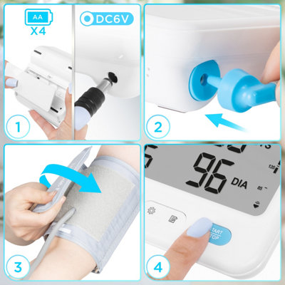 DURONIC BLOOD PRESSURE MONITOR BPM125 CE APPROVED BLOOD PRESSURE ...