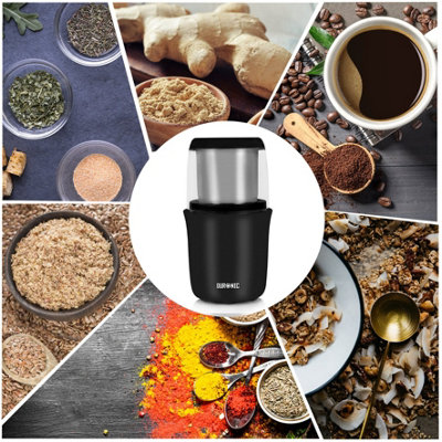 Duronic CG250 Electric Coffee Grinder with 75g Stainless-Steel Cup ...