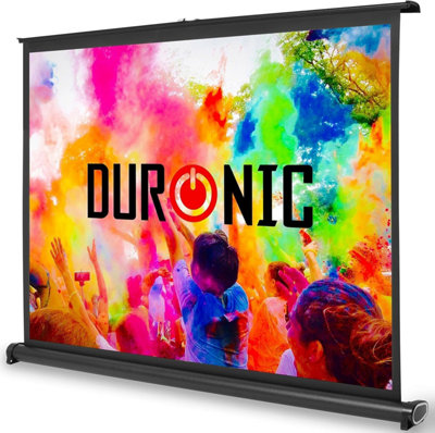 Duronic Desktop Projector Screen DPS50 /43 Portable 50 Inch 4:3 Table ...