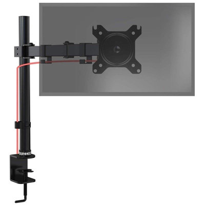 Duronic DM151X3 1-Screen Monitor Arm with Desk Clamp and VESA Bracket ...