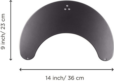 Duronic DM25D Stand Base for Desk Mount, Alternative Mounting Solution ...