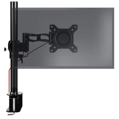 Duronic DM351X2 1-Screen Monitor Arm with Desk Clamp and VESA Brackets ...