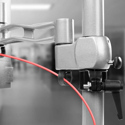 Duronic DM352 /SR 2-Screen Monitor Arm with Desk Clamp and VESA ...