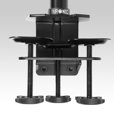 Duronic DM453 100cm Monitor Stand Pole, Compatible with Duronic Desk ...