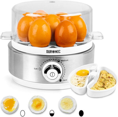 Duronic Electric Egg Boiler EB40 WE Steamer for Eggs Egg Boiler Machine ...