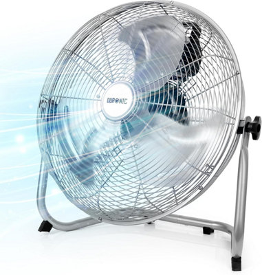 Duronic Floor Fan FN20 Electric Cooling Fan Portable Lightweight ...