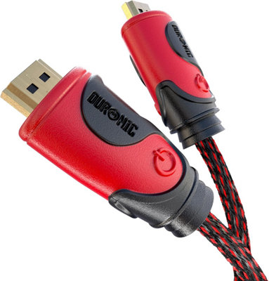 Duronic HDMI 2.0 Cable HDC03 /2 2 Metre 2160p 4K Ultra-Speed Ethernet ...