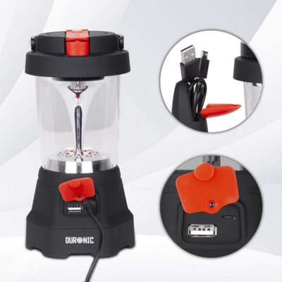 Duronic HURRICANE 2-in-1 LED Torch/Lantern, CREE Flashlight, SOS Mode ...