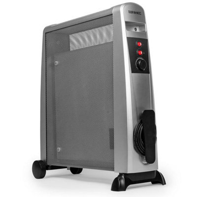 Duronic HV101 SR Electric Heater with Mica Panels, 2.5kW Power, Radiant ...