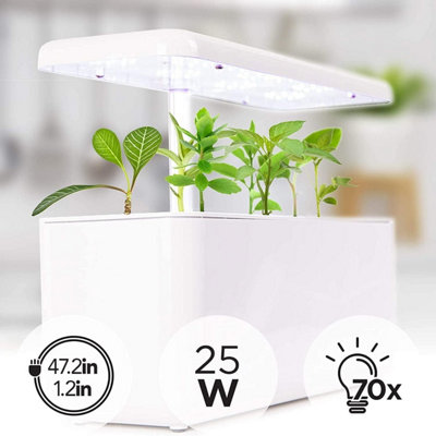 Duronic Hydroponic Growing System GHS37 LED Grow Lights Lamp Systems ...