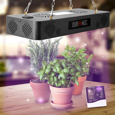 Duronic Hydroponic Growing System GLH60 LED Hanging Grow Light Systems ...