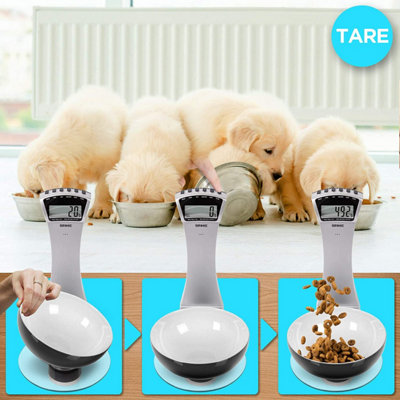 Duronic KS4000 Digital Kitchen Scale, 5kg, Wall Mounted Scale with LCD ...