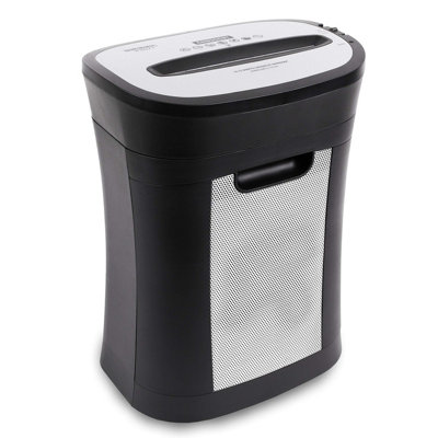 Duronic PS571 Electric Paper Shredder, 10-12 A4 Sheets at a Time, Cross ...
