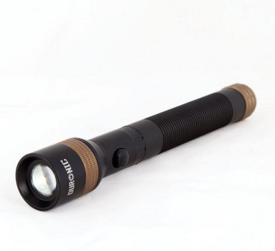 Duronic RFL902AA LED Torch, Aluminium CREE Flashlight, 600 Metres, 110 ...