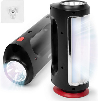 Duronic RL13 3-in-1 Torch, Rechargeable LED Flashlight, Lamp 65lm/Torch ...