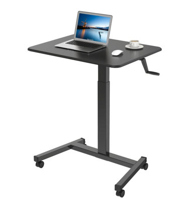 Duronic WPS47 Sit-Stand Desk, Portable Desk for Laptop or Projector ...