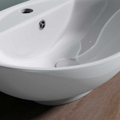 Durovin Bathrooms Ceramic Bathroom Basin - Countertop Sink Vessel ...