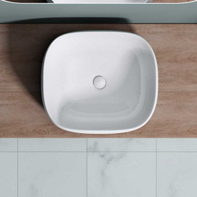 Durovin Bathrooms Ceramic Bathroom Basin - Countertop Sink Vessel ...