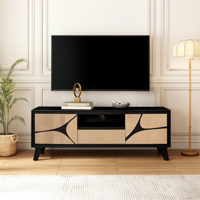 Dusk Solid Mango Wood Tv Stand